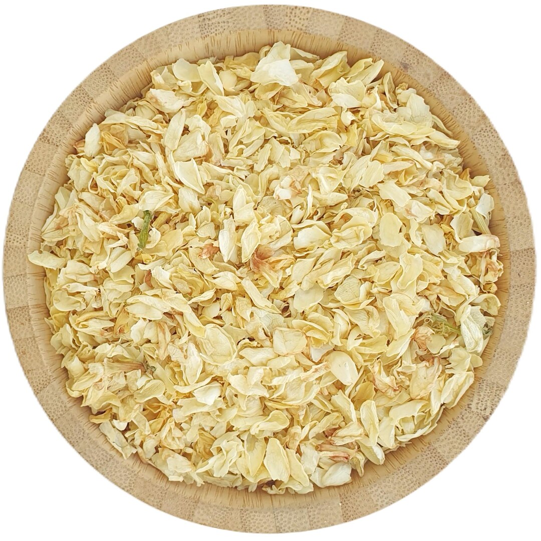Organic Dried Jasmine Petals 250g Edible Flowers Tea Gin Tonic Coctail ...