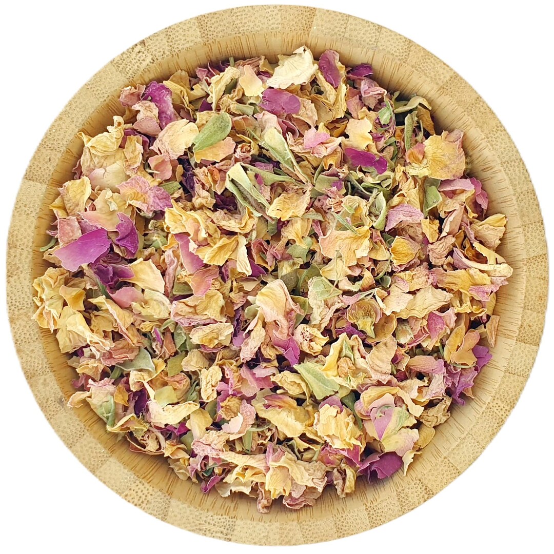 Organic Dried Pink Rose Petals 5g - 100g Edible Flowers Tea Gin Tonic ...