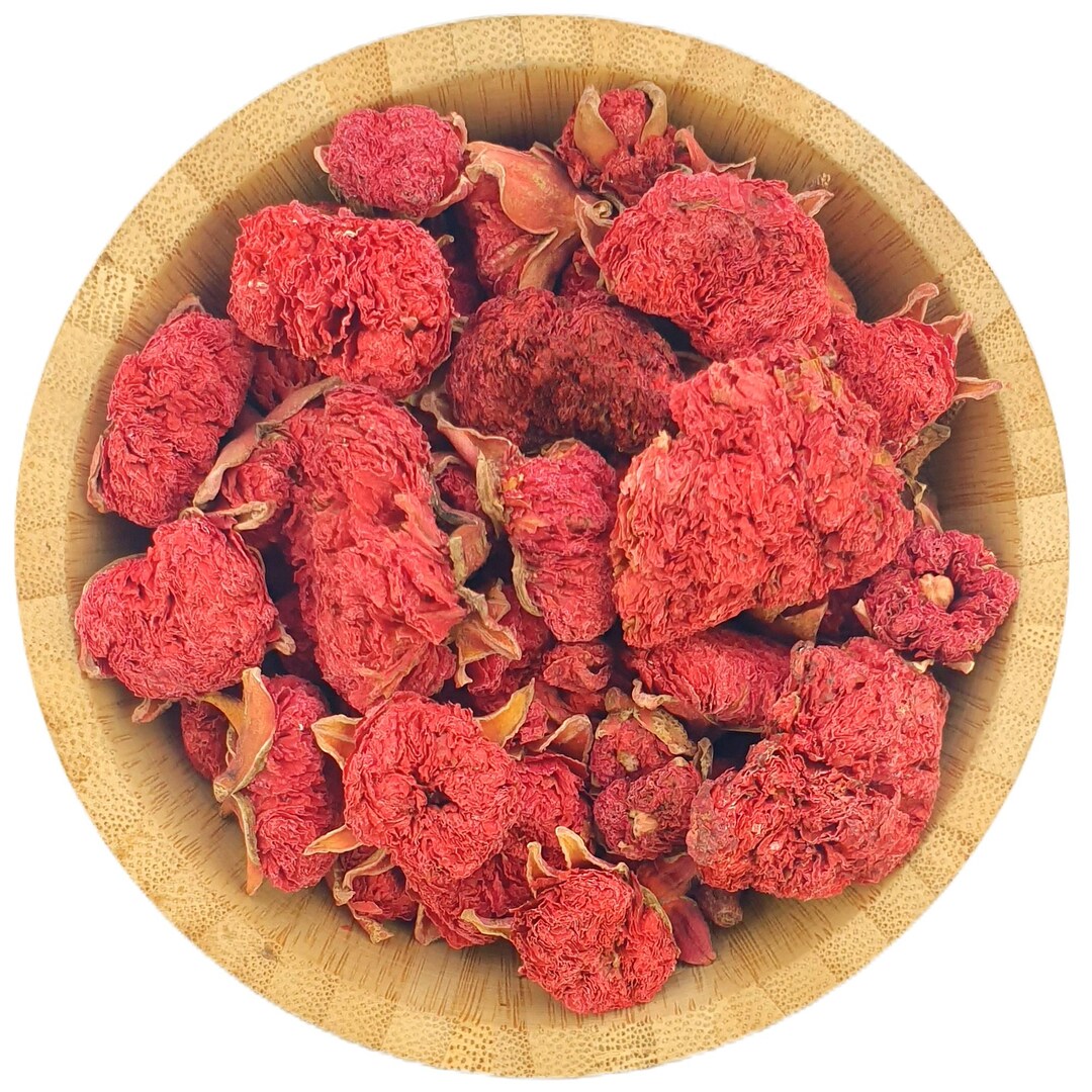 Organic Dried Whole Pomegranate Flowers 5g - 100g Edible Flowers Tea ...