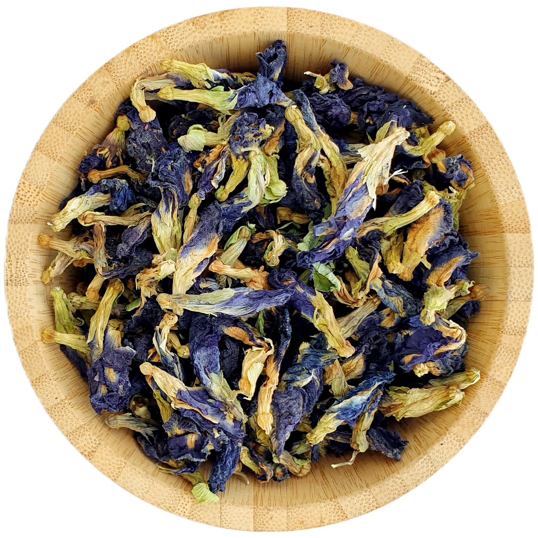 Organic Dried Butterfly Pea Flowers 250g Clitoria Ternatea Edible ...