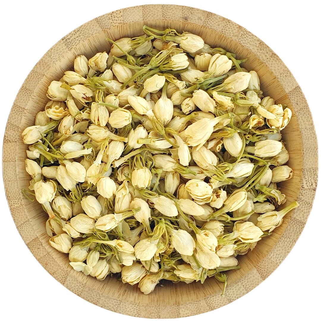 Organic Dried Jasmine Buds 5 - 100g Edible Flowers Tea Gin Tonic ...