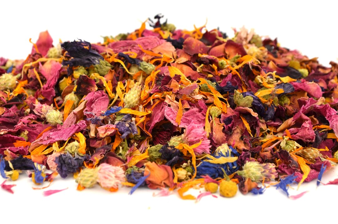 Wedding Confetti Mix No. 21 Natural Confetti Rainbow Real Petal ...