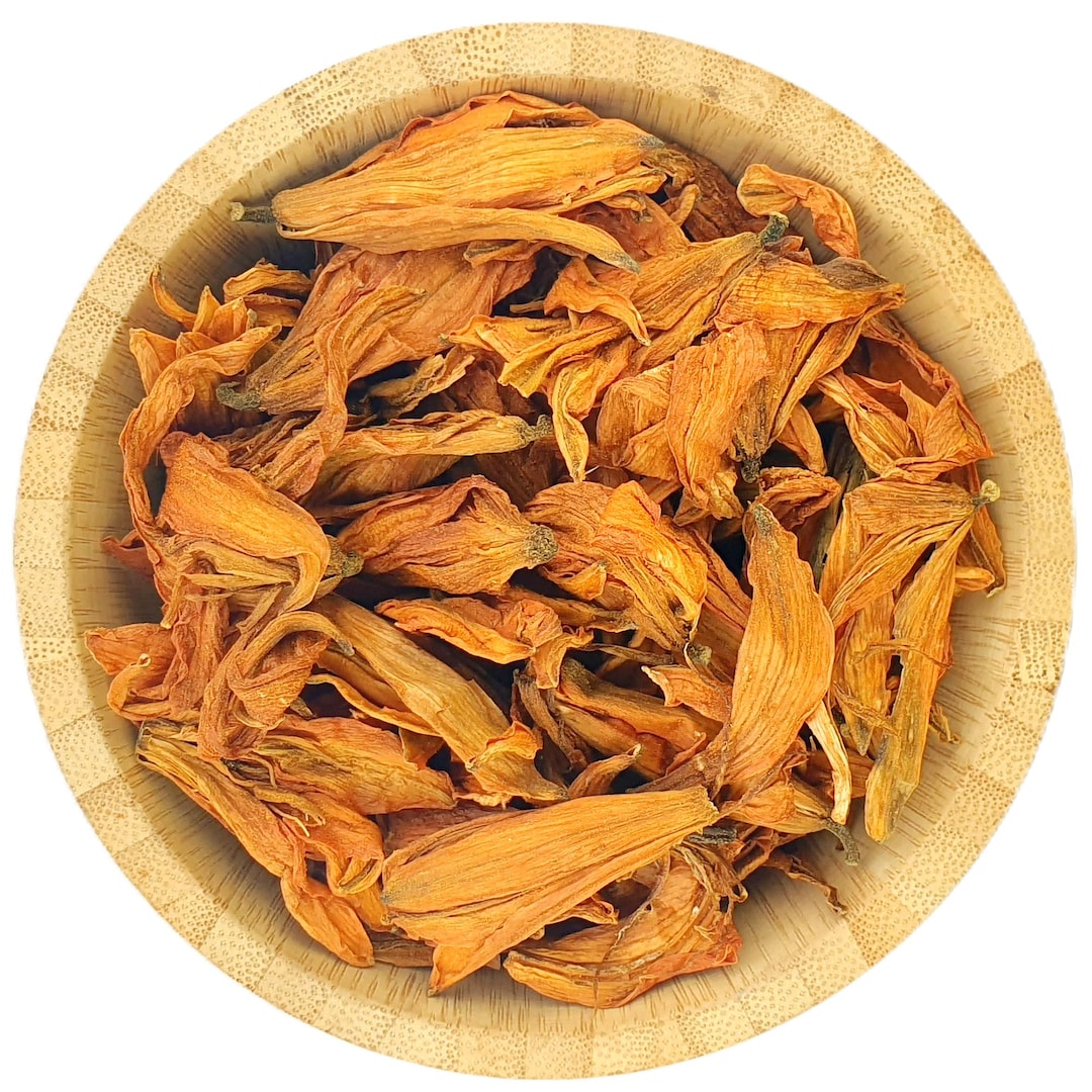 Organic Dried Lily Flowers 250g Edible Flowers Tea Gin Tonic Coctail ...