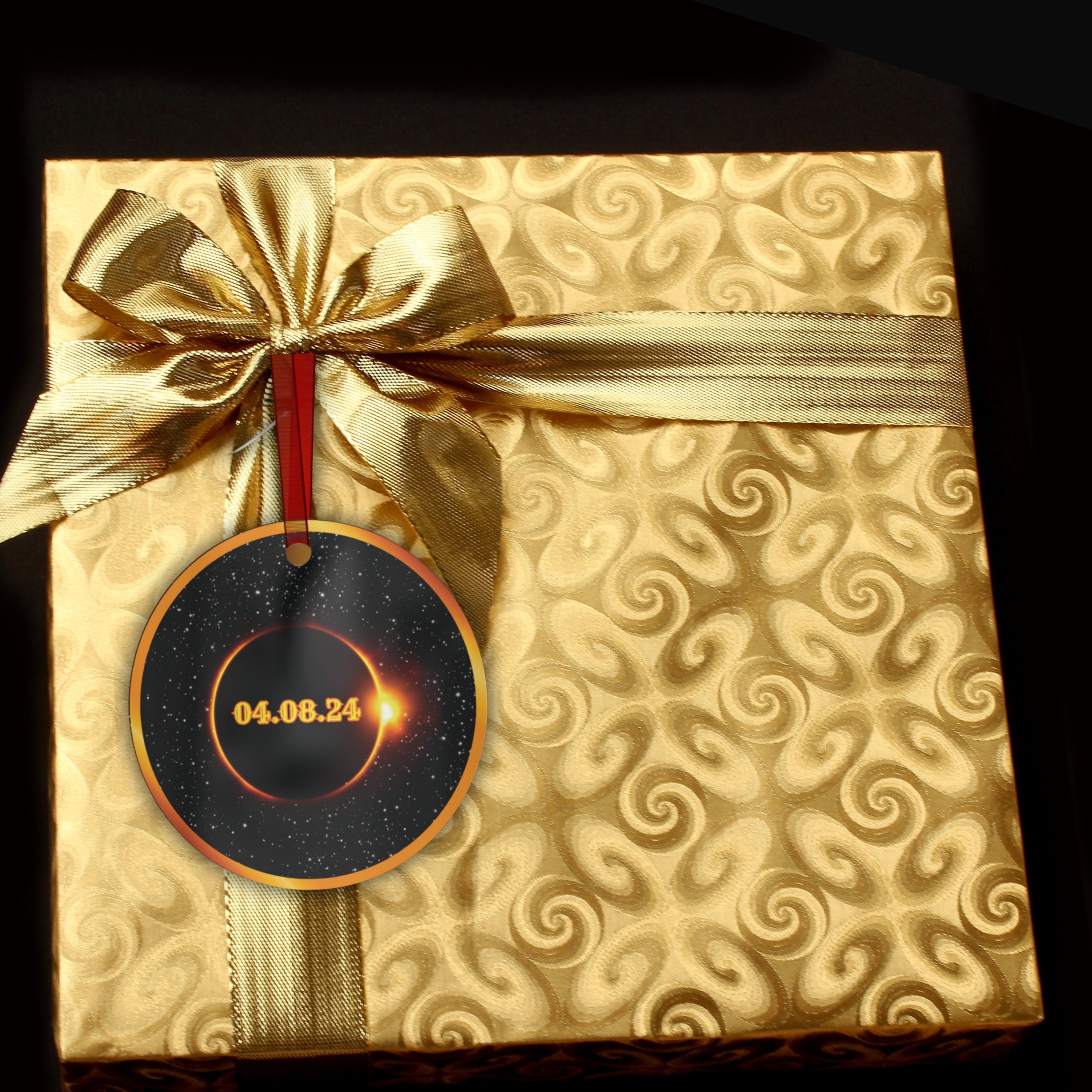 Eclipse Ornament, Total Solar Eclipse 2024, Solar Eclipse Gifts, Lunar ...