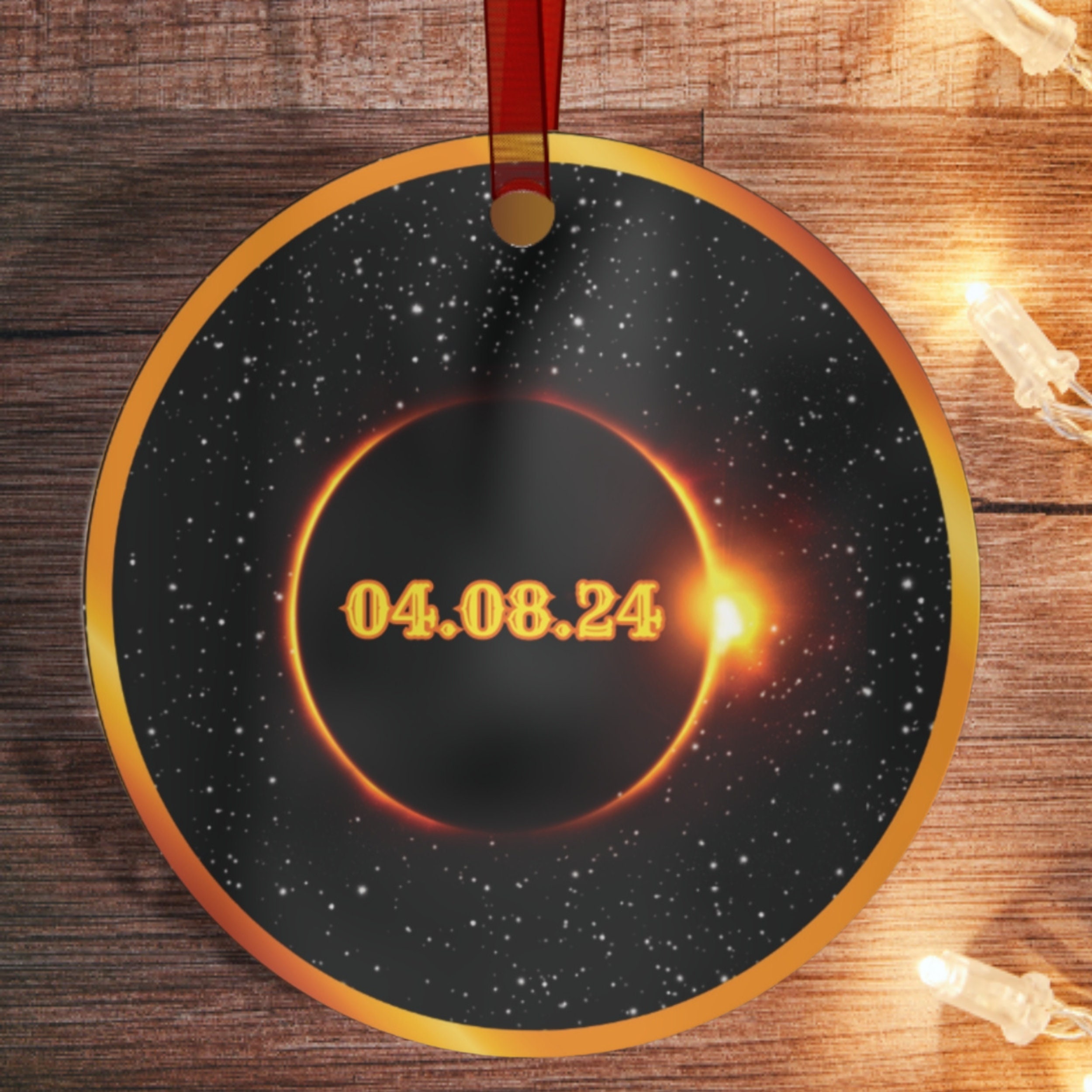 Eclipse Ornament, Total Solar Eclipse 2024, Solar Eclipse Gifts, Lunar ...