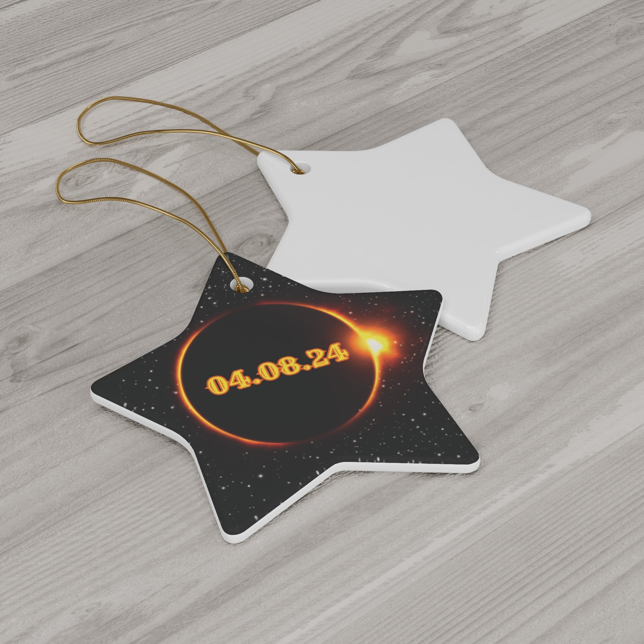 Eclipse Ornament, Total Solar Eclipse 2024, Solar Eclipse Gifts, Lunar ...