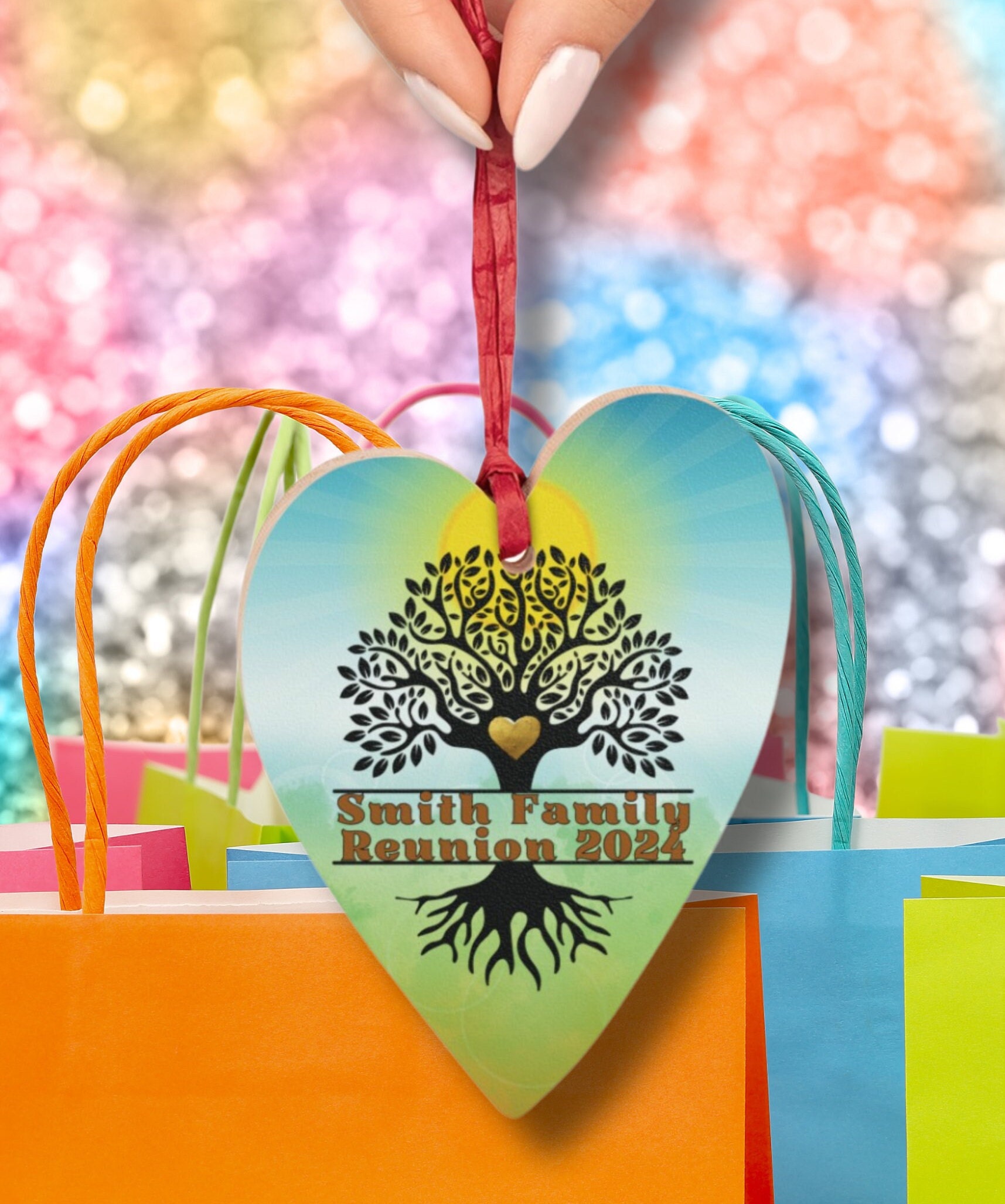 Personalized Fridge Magnet Family Reunion Ornament, Rear View Mirror ...