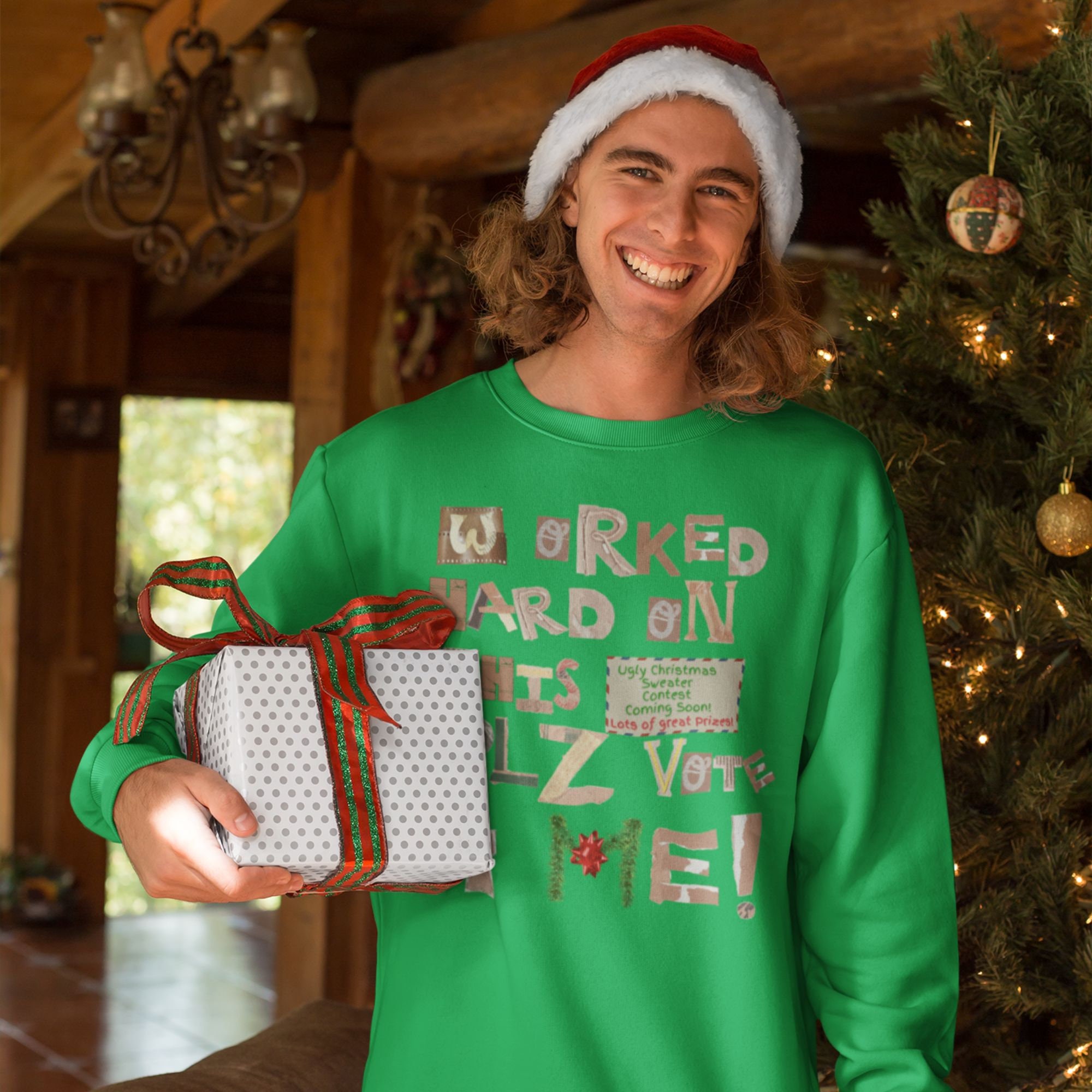 Ugly Christmas Sweater Funny, Ugly Christmas Sweater, 4XL Ugly Sweater ...