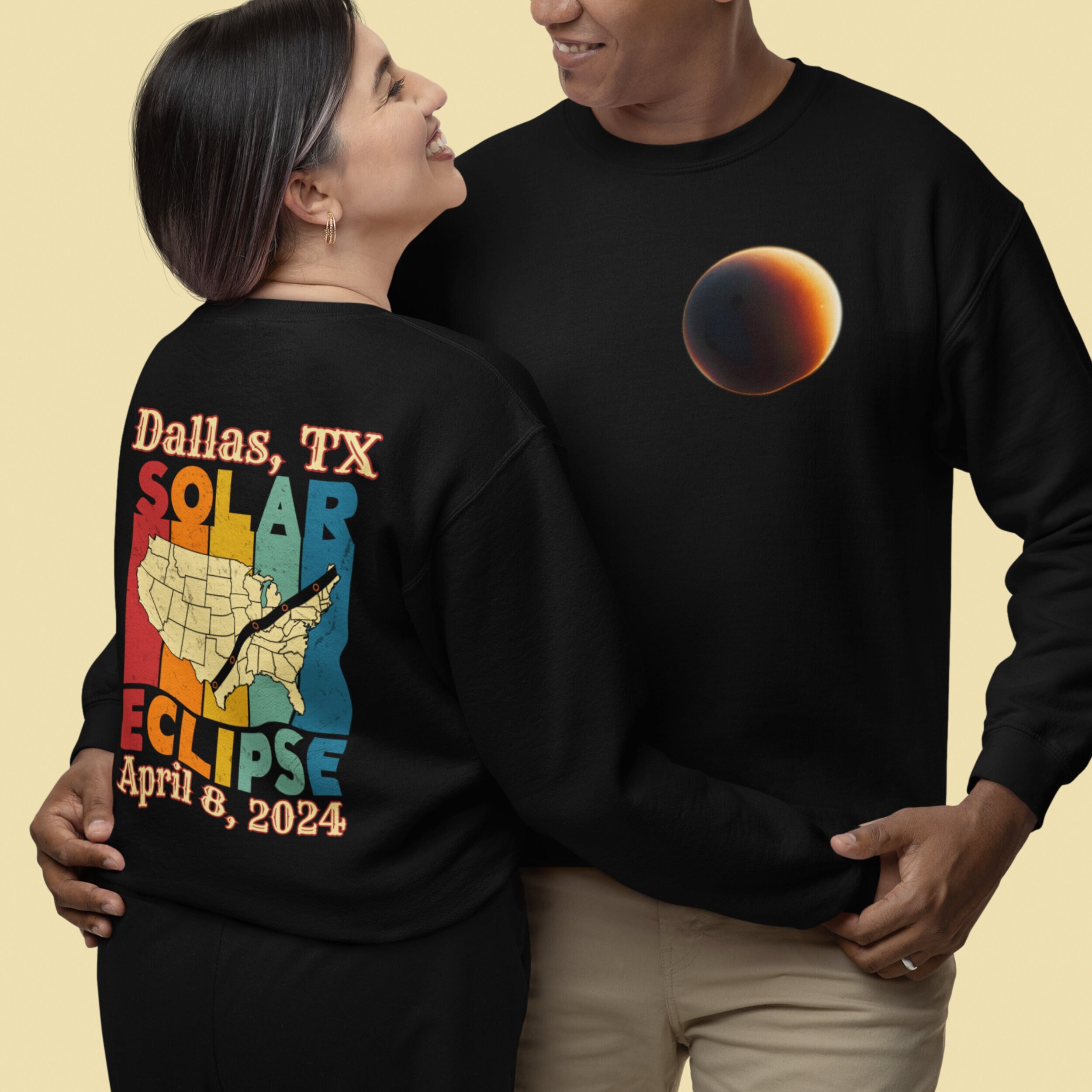 Dallas TX Eclipse Shirt Texas Eclipse 2024,eclipse 2024 Solar Eclipse ...