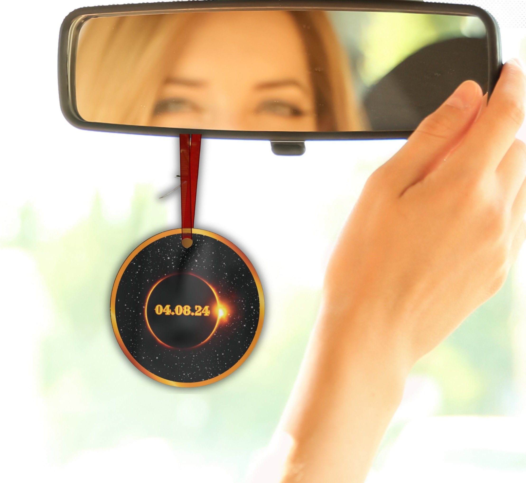 Eclipse Ornament, Total Solar Eclipse 2024, Solar Eclipse Gifts, Lunar ...