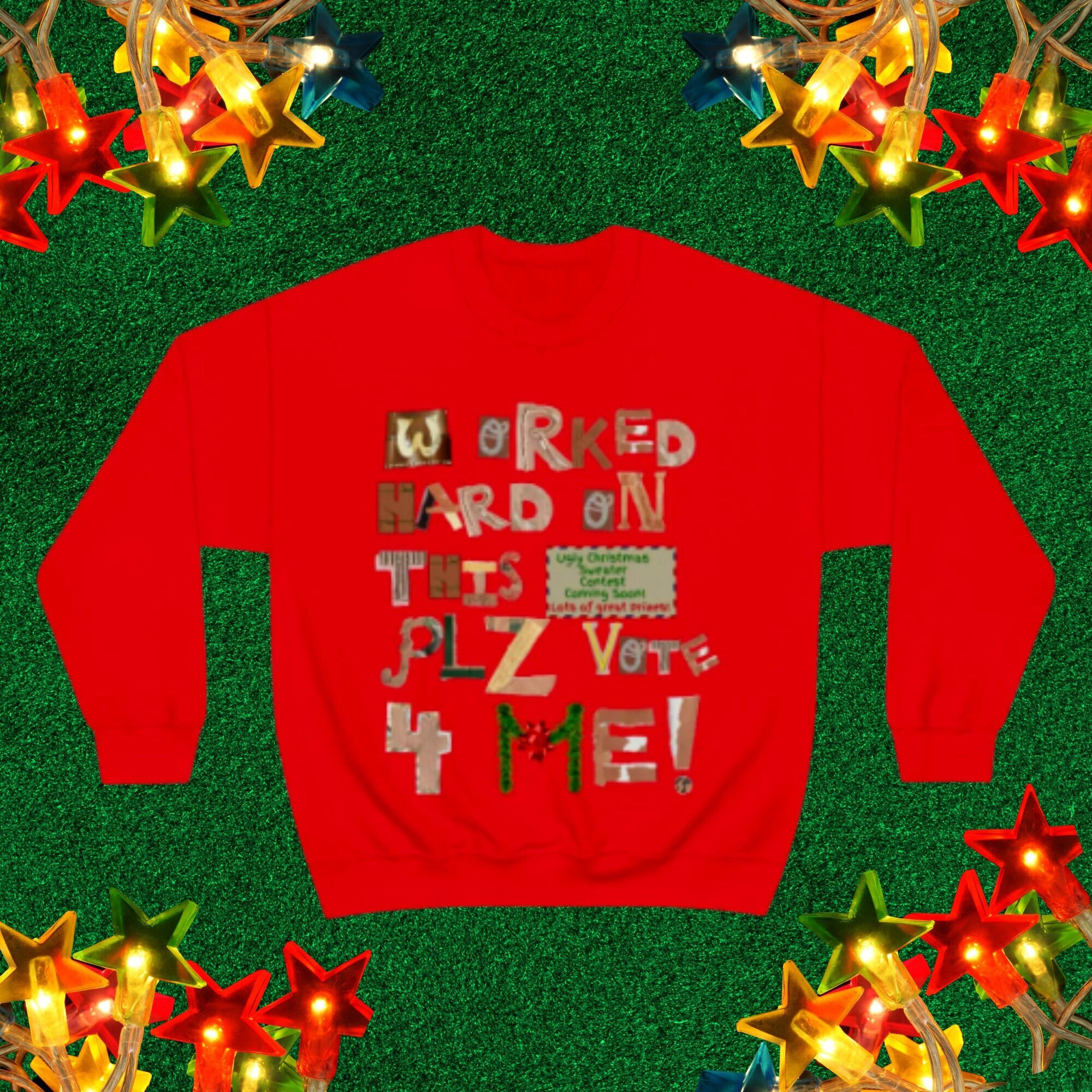 Ugly Christmas Sweater Funny, Ugly Christmas Sweater, 4XL Ugly Sweater ...