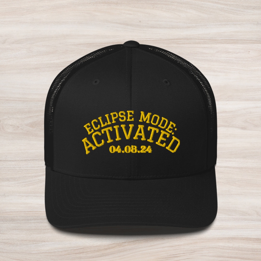 Eclipse Hat, Eclipse 2024, Total Solar Eclipse 2024, Gamer Hat, Gaming ...
