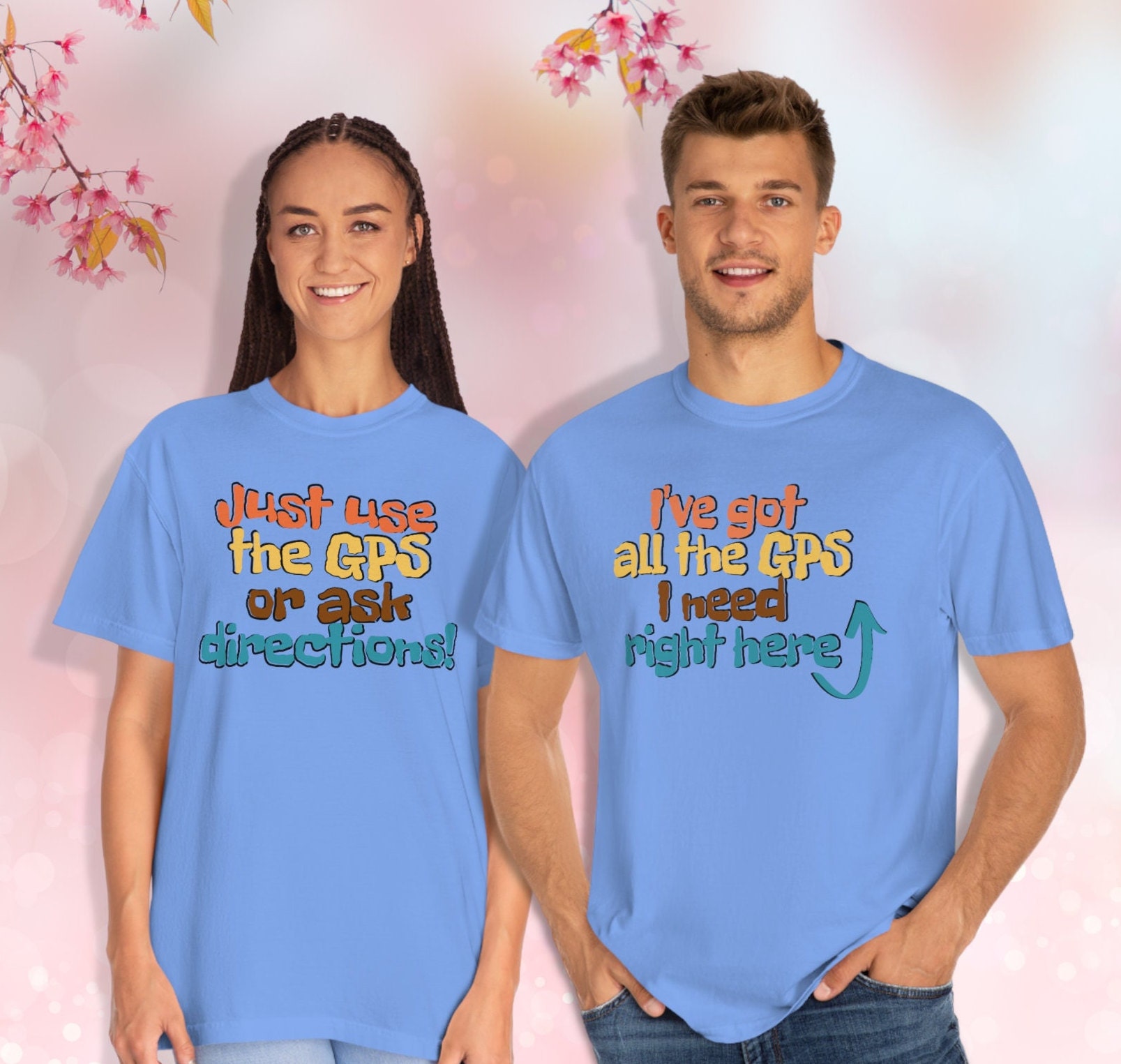 Funny Matching Couple Shirt/comfort Colors® Shirt/hiking Shirt Couples ...