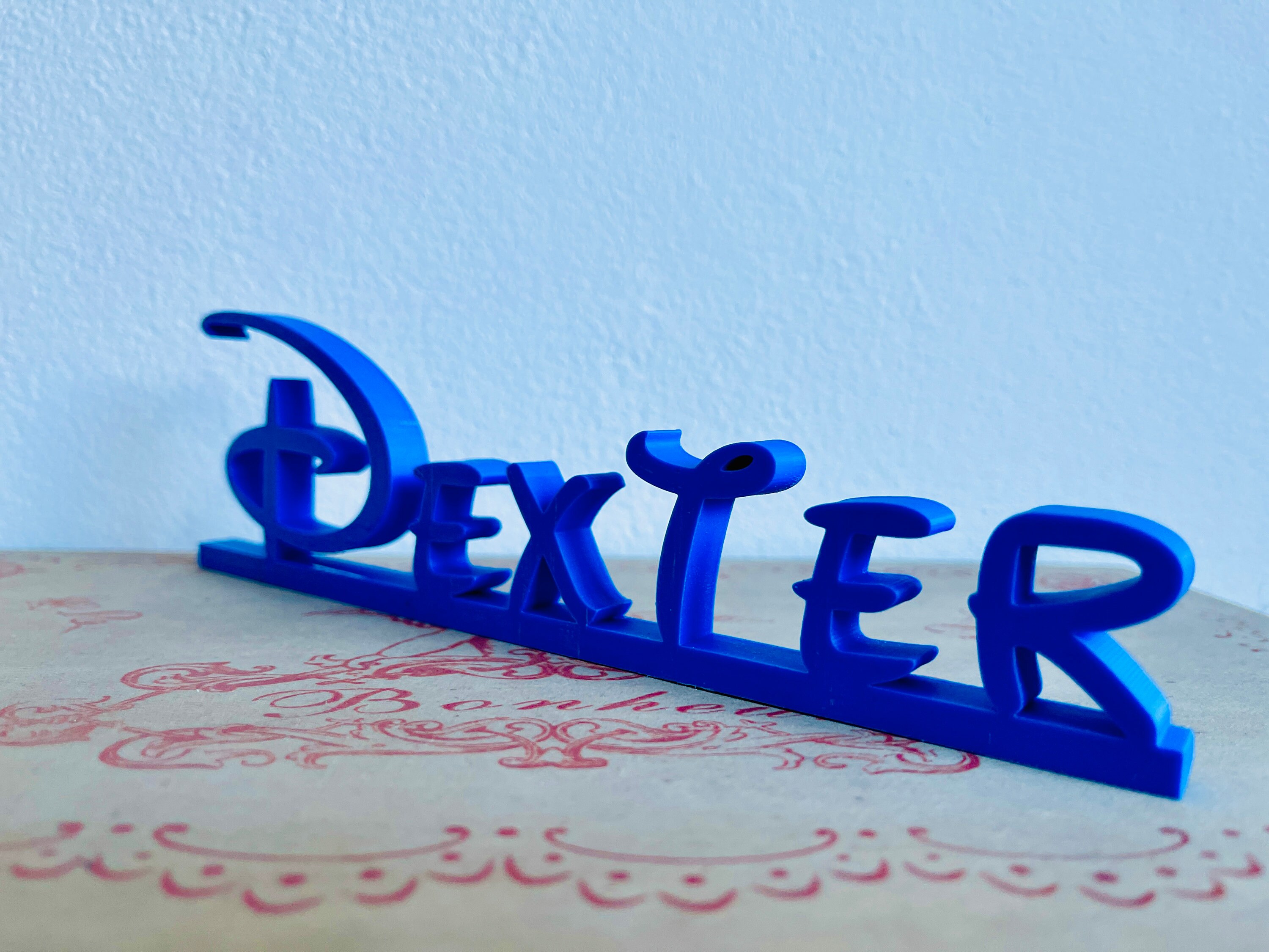 Personalized 3D Printed Disney-style Name Sign - Etsy
