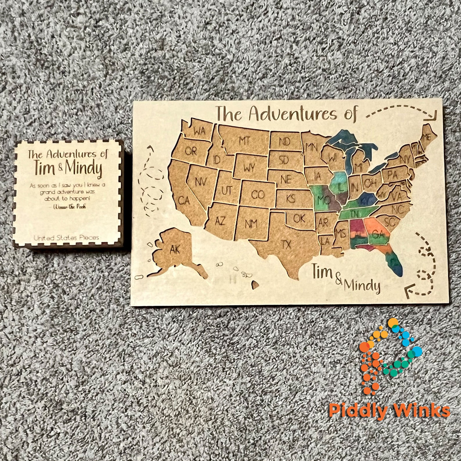 USA Map Travel Svg File United States Adventure Tracking - Etsy
