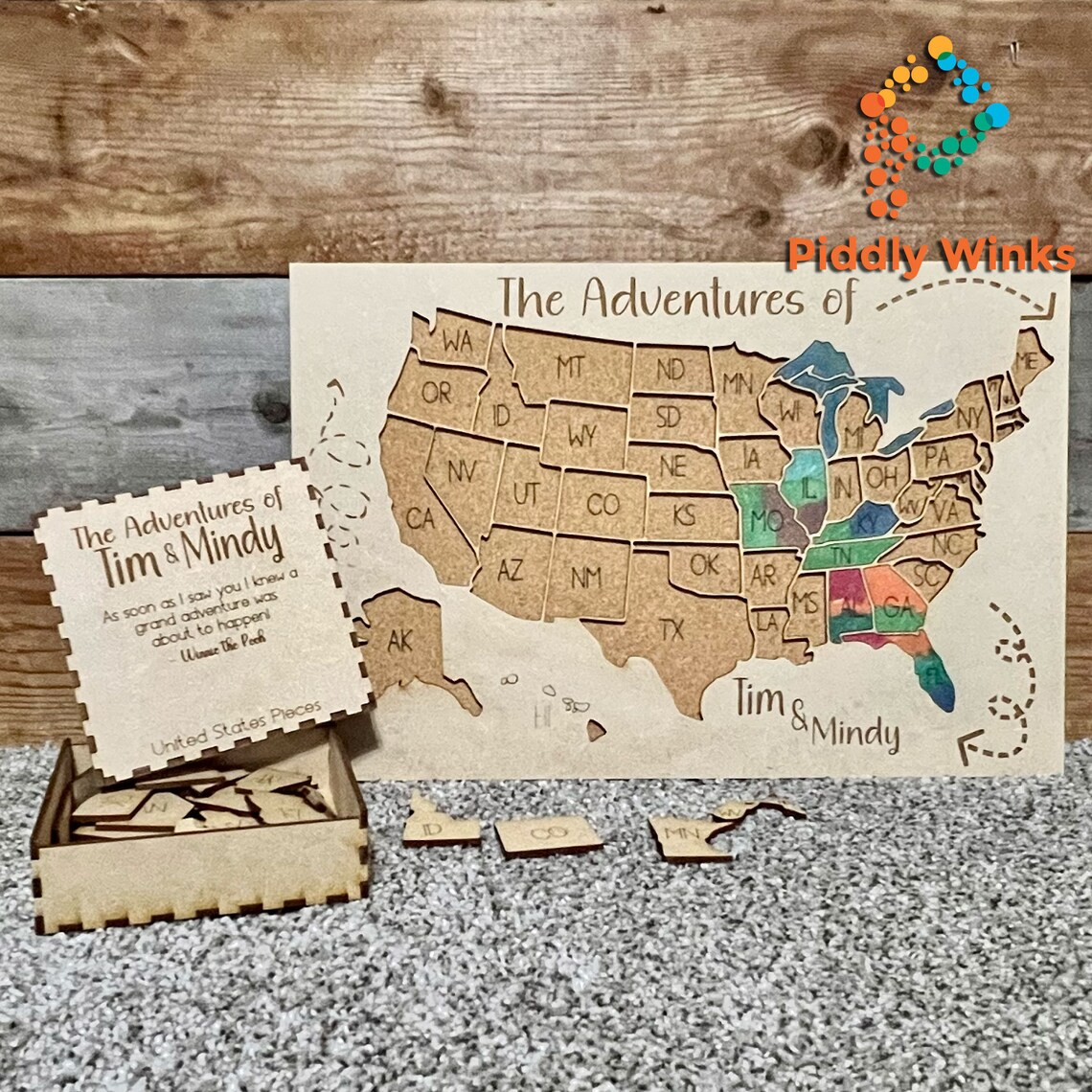 USA Map Travel Svg File United States Adventure Tracking - Etsy
