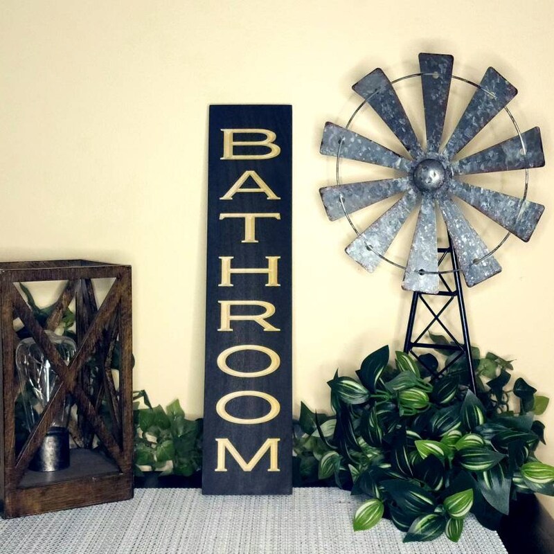 Farmhouse Bathroom - Etsy