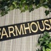 Farmhouse Sign Farm Style Sign Farmhouse Word Wall Art - Etsy