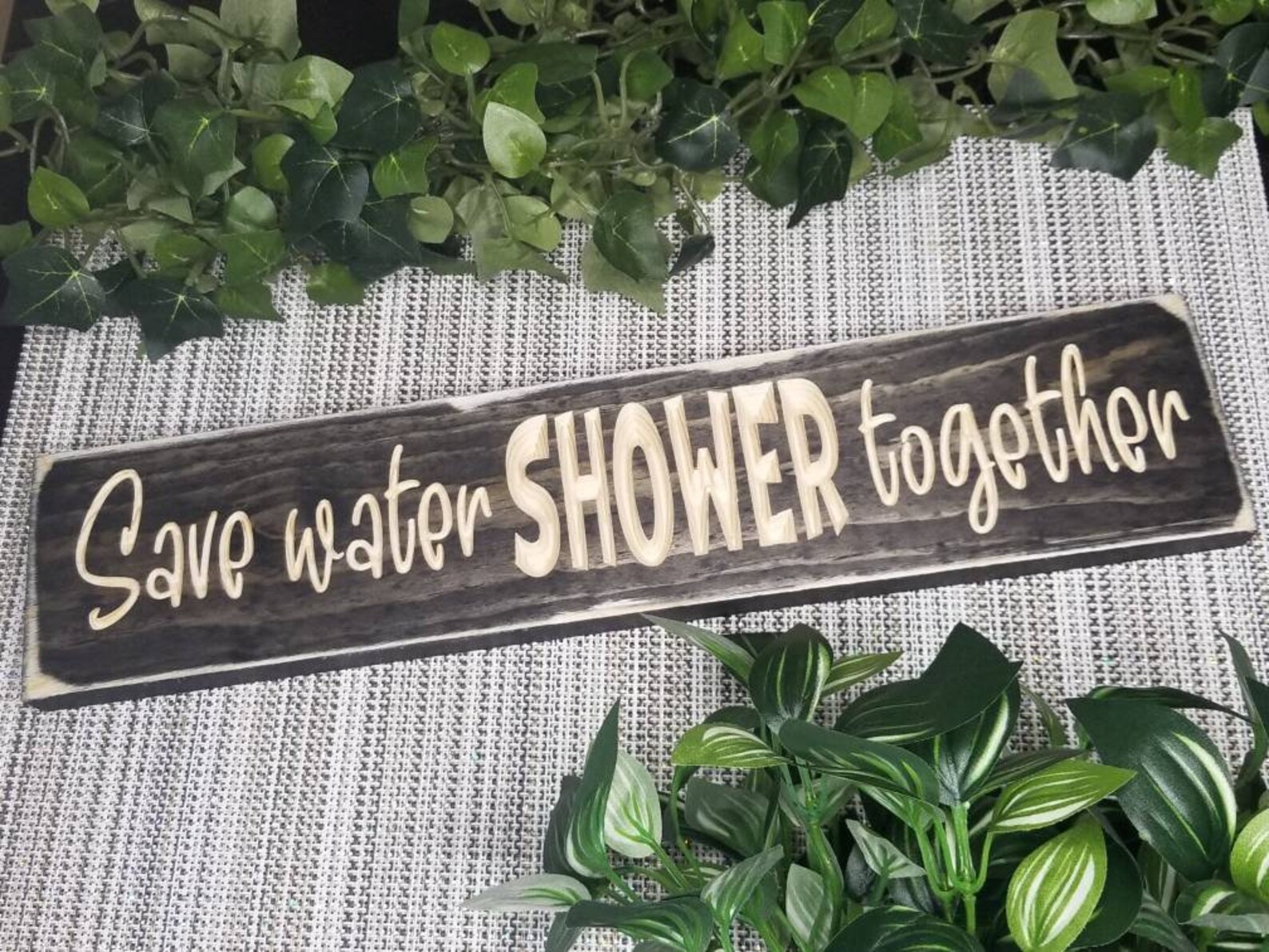 Save Water Shower Together Sign Bathroom Humor Sign Bathroom - Etsy