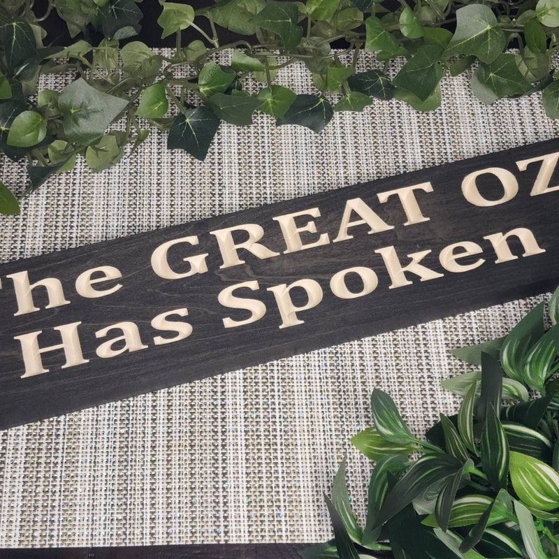 Wizard of Oz Signs - Etsy