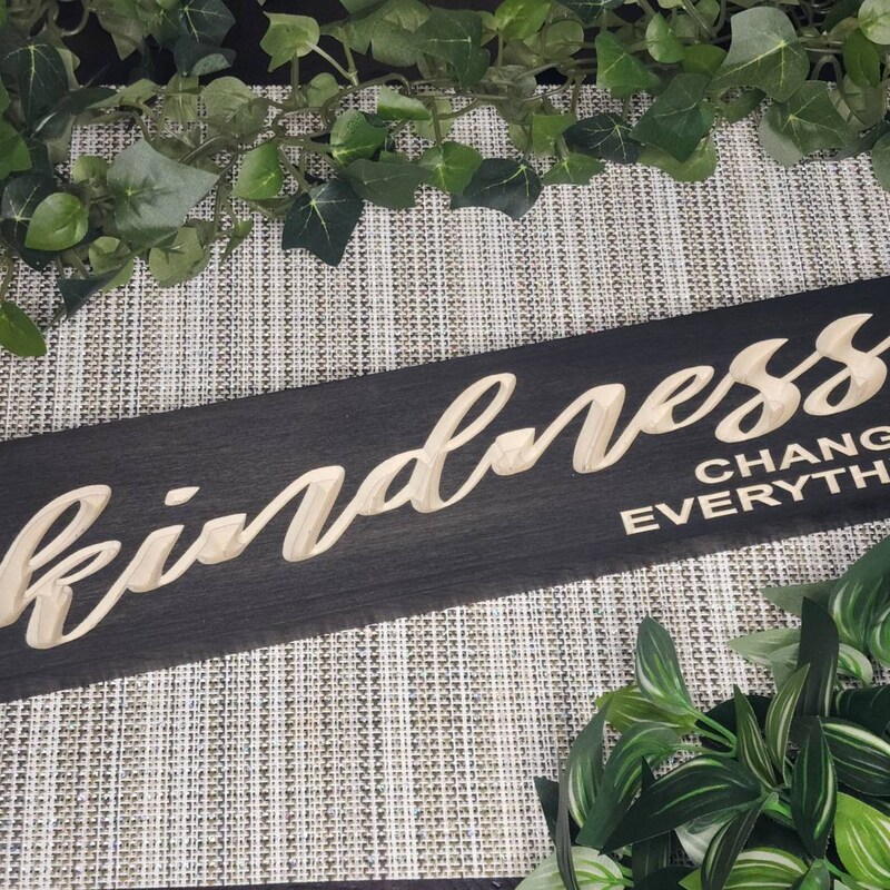 Kindness Sign - Etsy