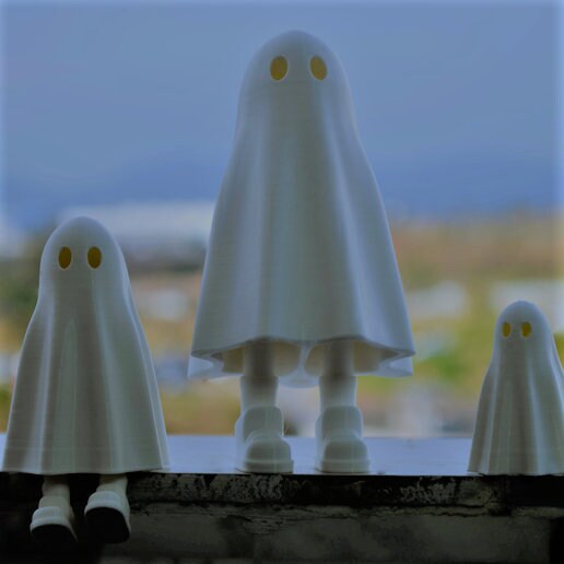 3D Printed Standing Ghost as Seen on Tiktok - Etsy