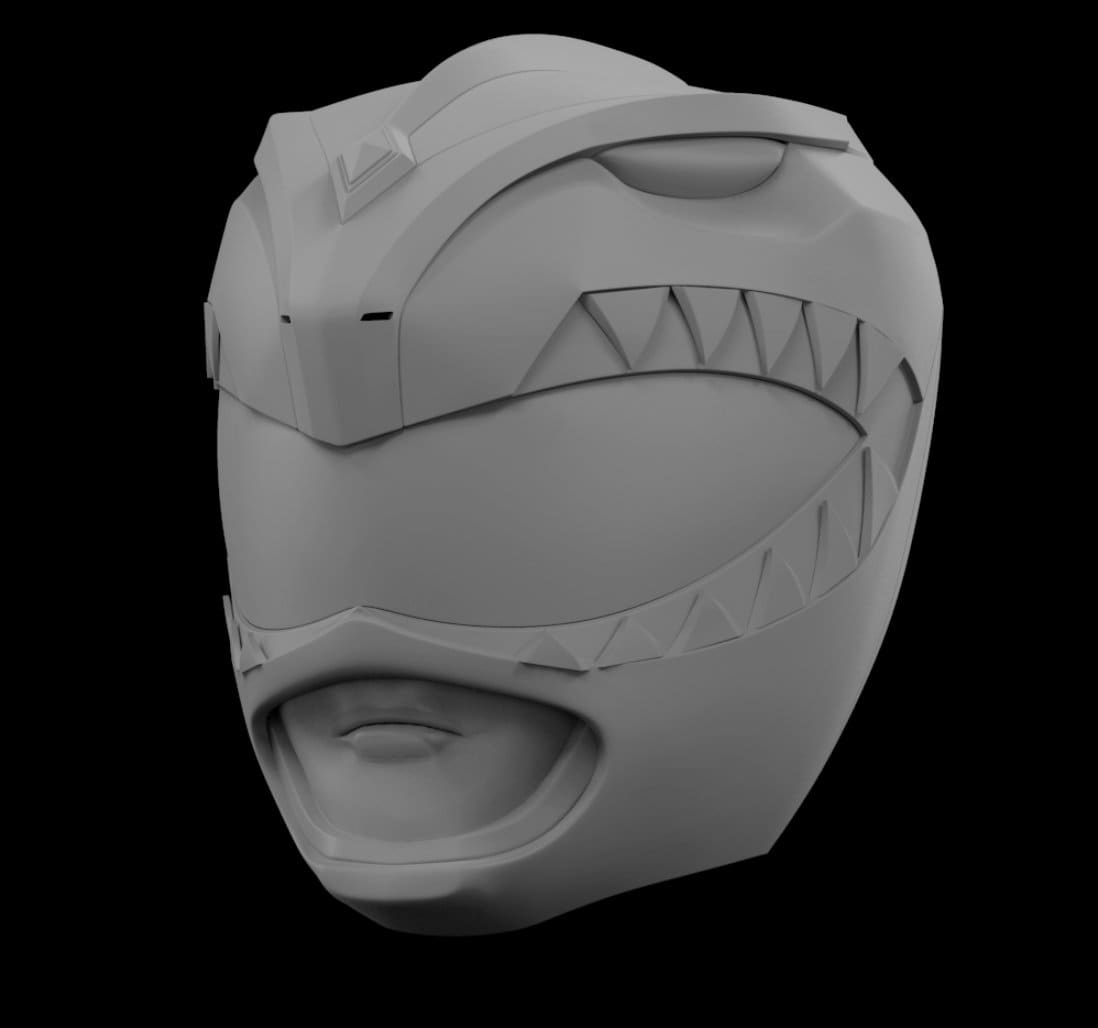 Tommy Oliver Original Green Ranger Helmet - Stl - Etsy