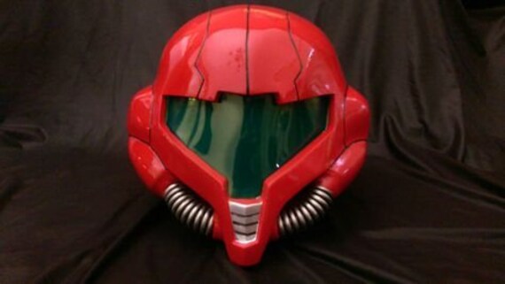 Samus Aran Metroid Prime 2 Cosplay Helmet STL - Etsy