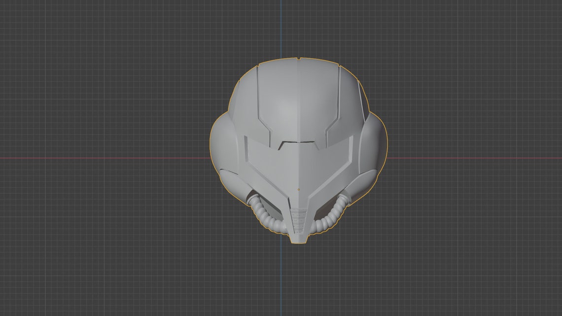 Samus Aran Metroid Prime 2 Cosplay Helmet STL - Etsy