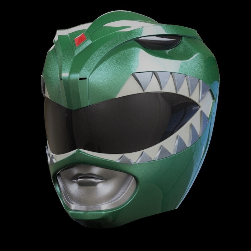Green Ranger Helmet - Etsy
