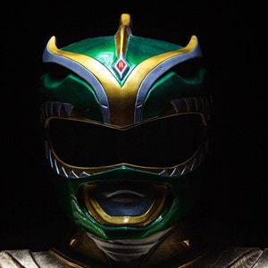Tommy Oliver Custom Green Ranger Helmet- Stl - Etsy