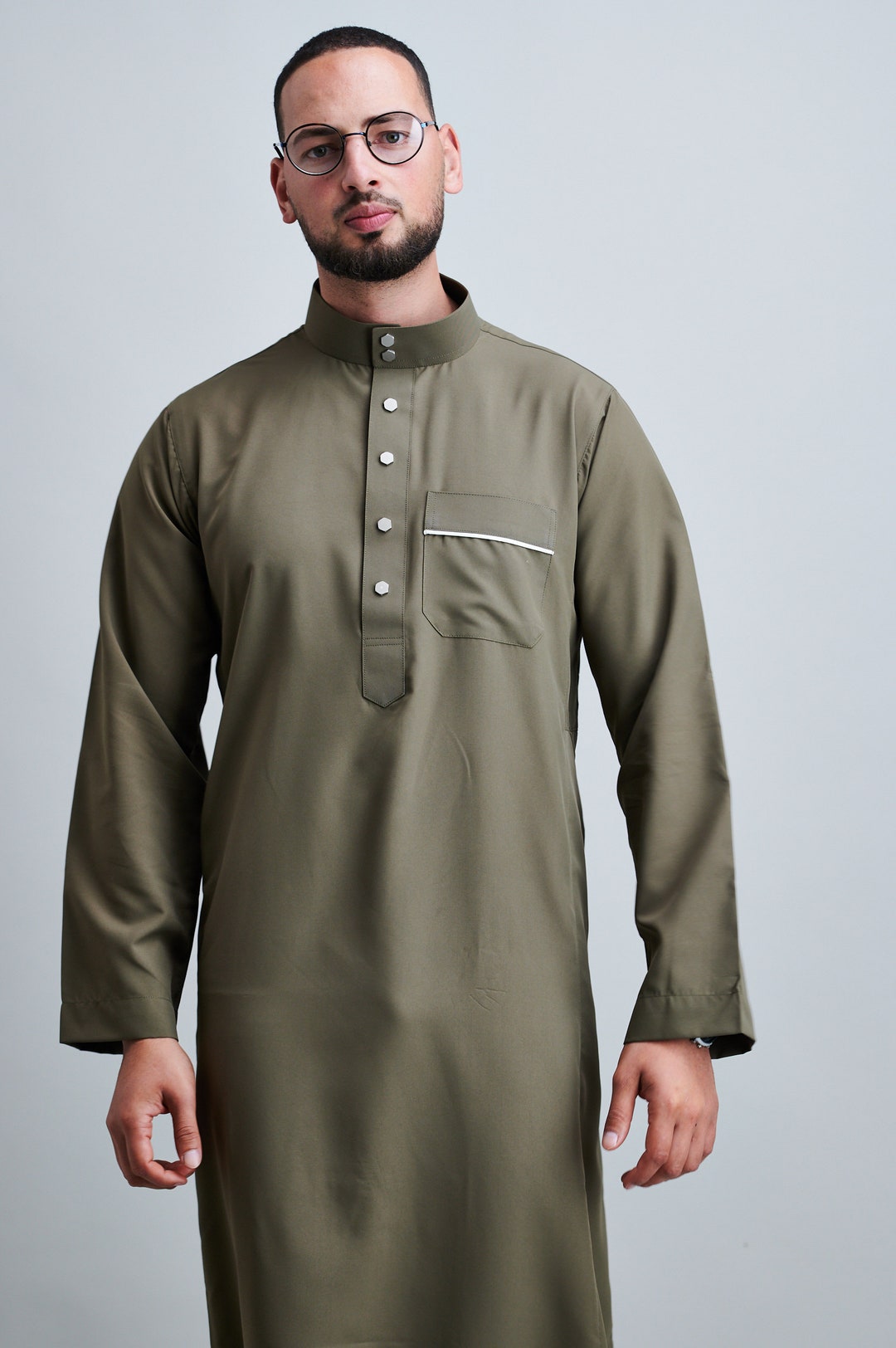Thobe Thoab Jubbah Jubba Kaftan Kaudura Qamees Men Boys Saudi Style - Etsy