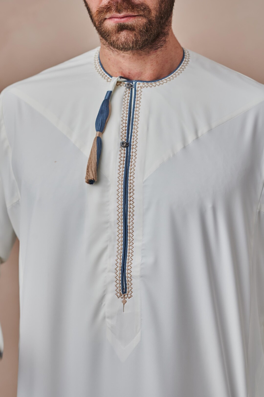 Jubbah Jubba Thobe Thoab Kaftan Kaudura Qamees Shiny Omani Saudi Style ...