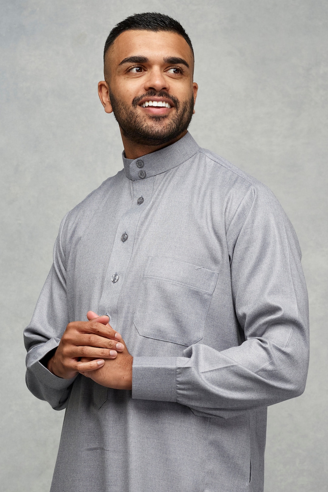 Jubbah Jubba Thobe Thoab Kaftan Kaudura Qamees Men Islamic Saudi Style ...