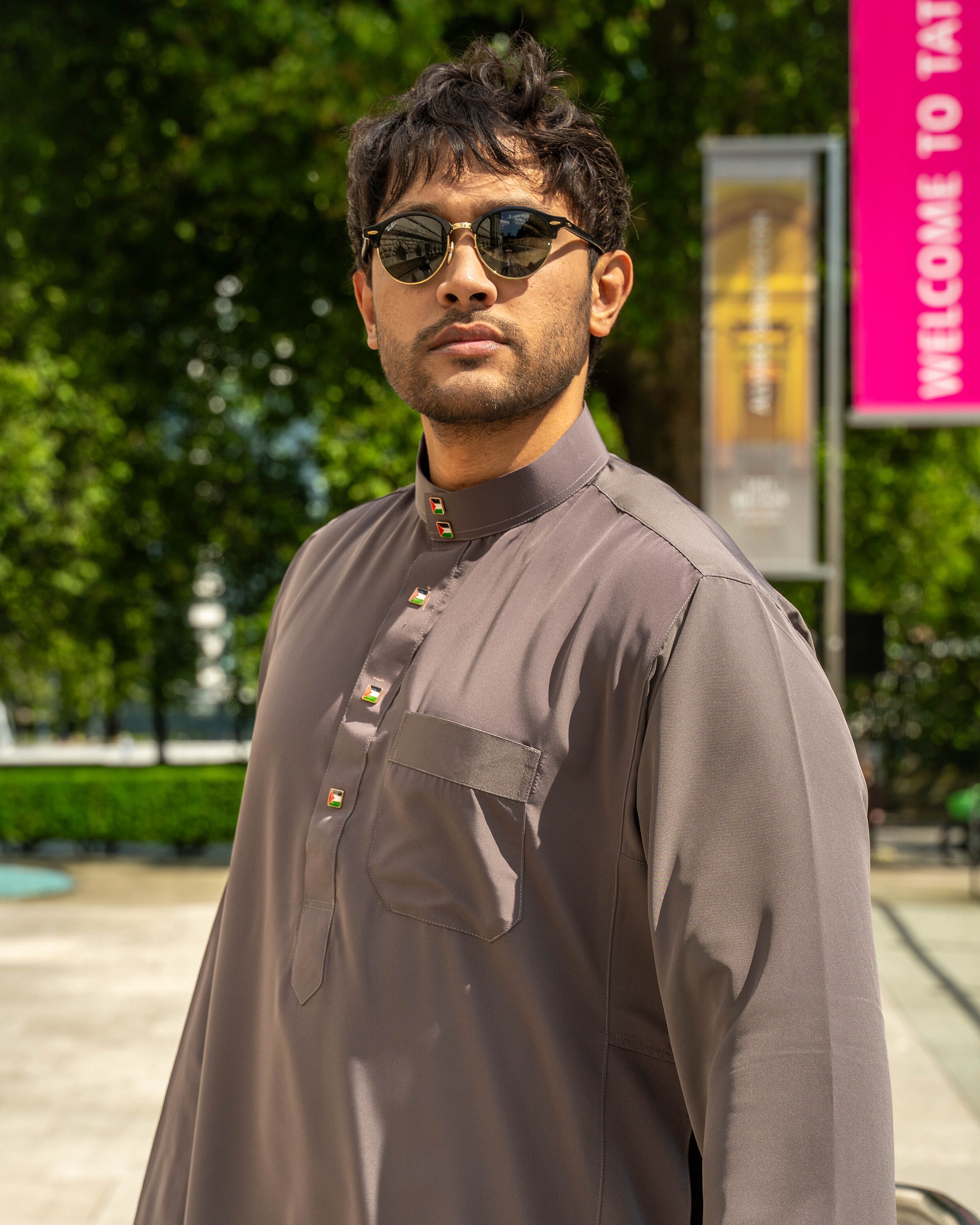 Thobe Mens Thobe Jubbah Jubba Keffiyah Kaudura Qamees Saudi Style - Etsy