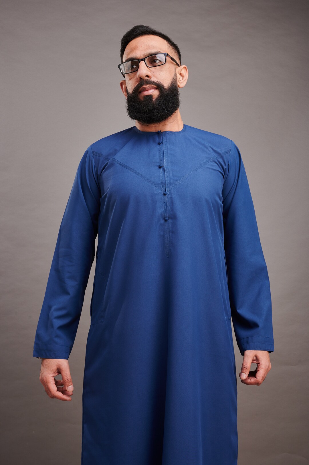Jubbah Jubba Thobe Thoab Kaftan Kaudura Qamees Shiny Omani Saudi Style ...