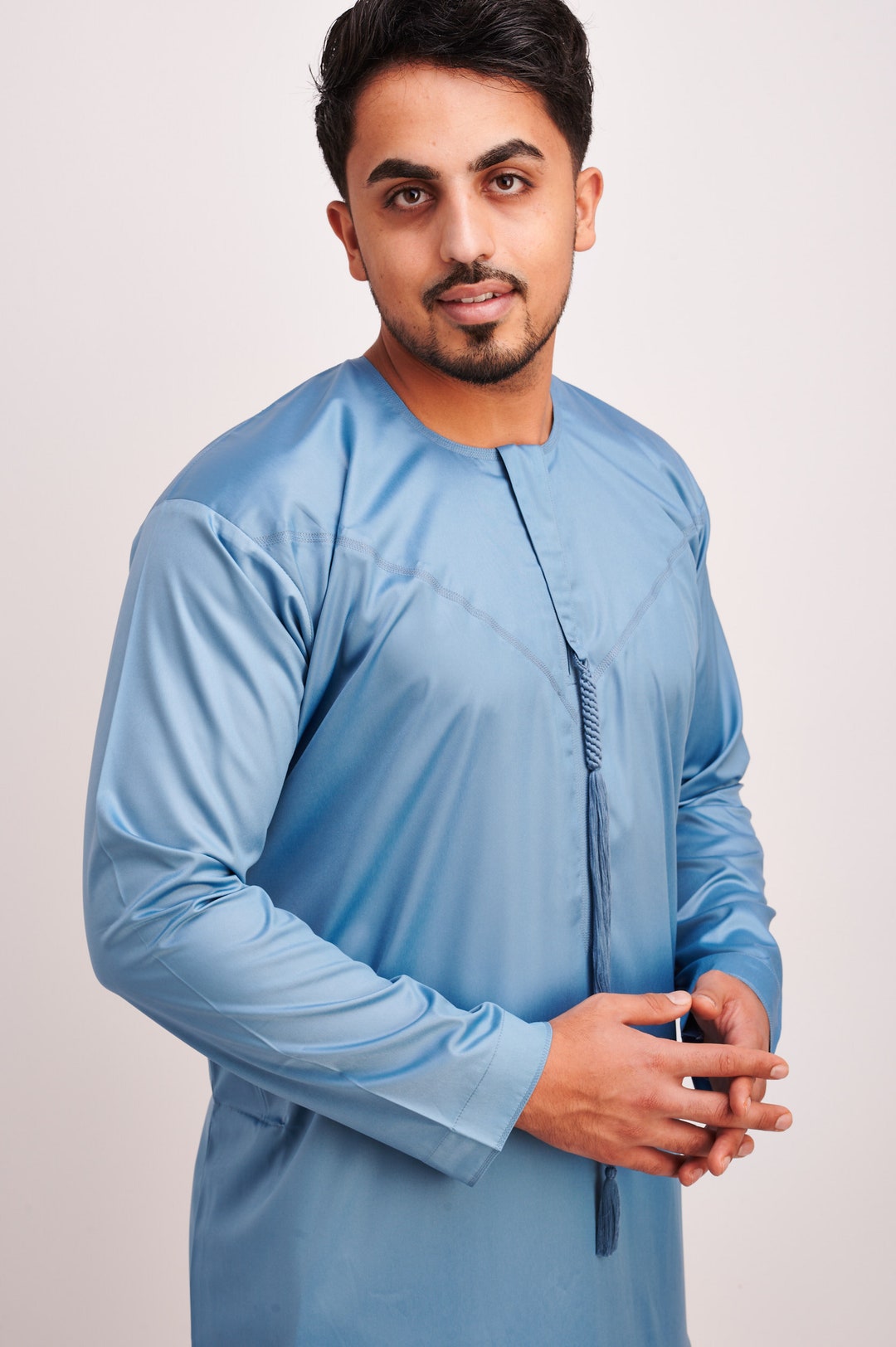 Jubbah Jubba Thobe Thoab Kaftan Kaudura Qamees Men Boys Saudi Style - Etsy