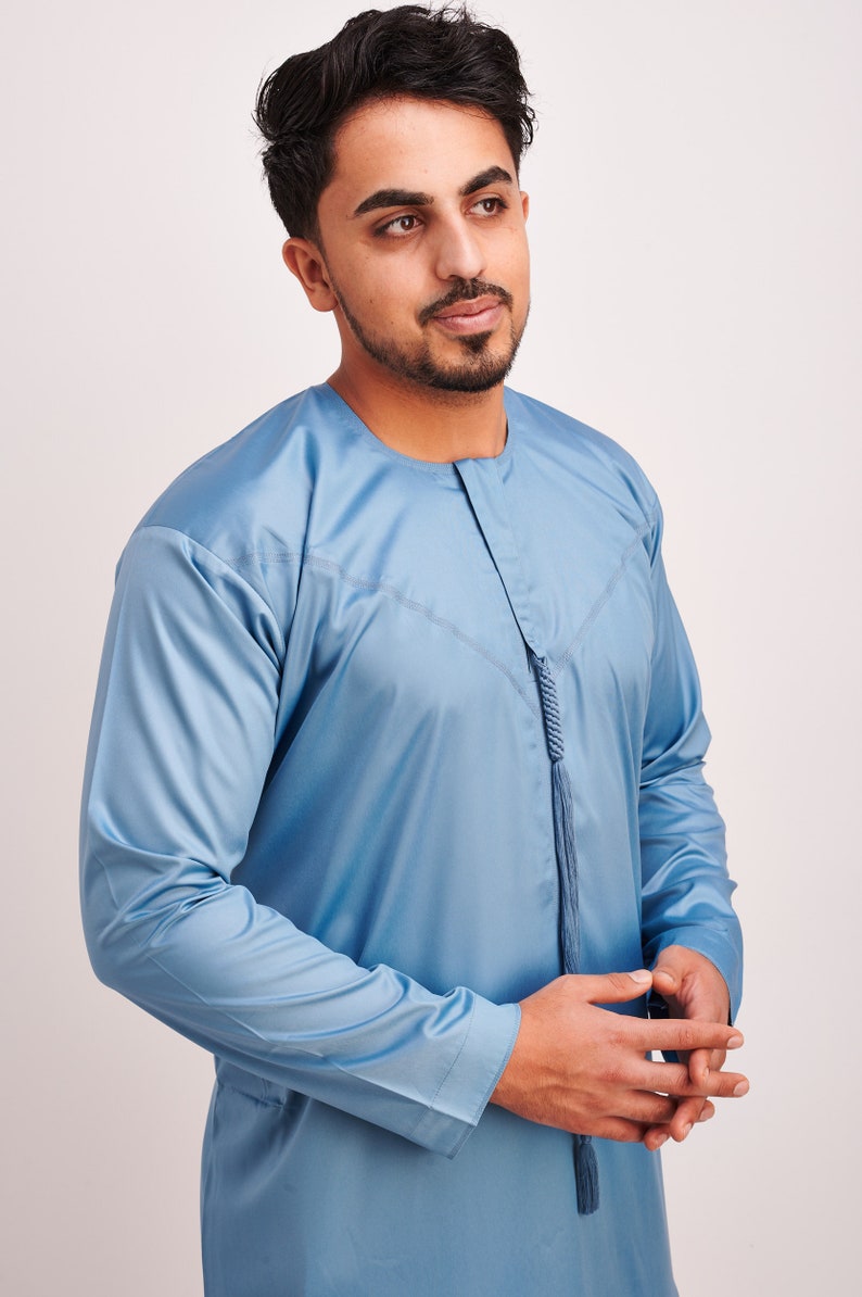 Jubbah Jubba Thobe Thoab Kaftan Kaudura Qamees Men Boys Saudi Style - Etsy