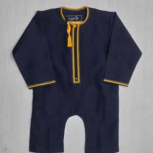 Thobe Jubbah Jubba Islamic Children Newborn Baby Kid's Romper Present ...