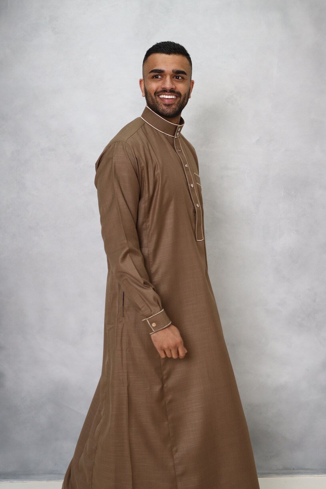 Thobe Thoab Jubbah Jubba Kaftan Kaudura Qamees Men Boys Saudi Style - Etsy