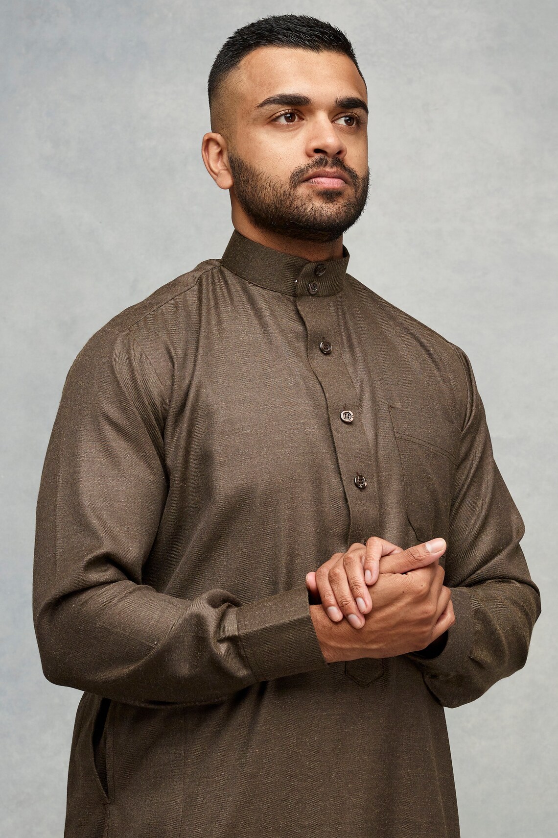 Jubbah Jubba Thobe Thoab Kaftan Kaudura Qamees Men Islamic Saudi Style ...