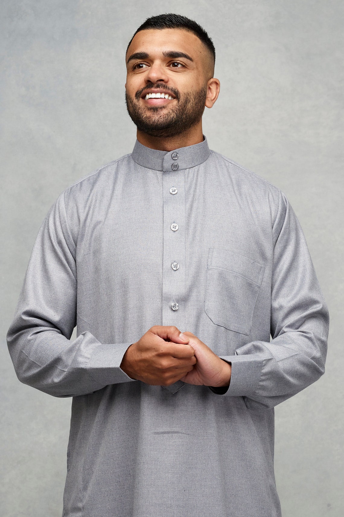 Jubbah Jubba Thobe Thoab Kaftan Kaudura Qamees Men Islamic Saudi Style ...