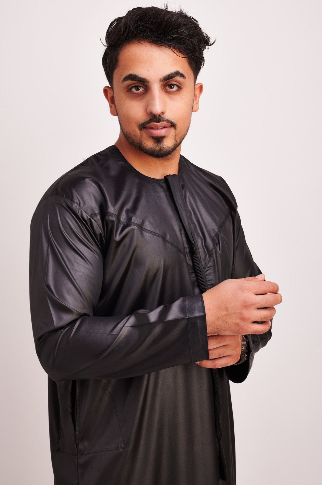 Jubbah Jubba Thobe Thoab Kaftan Kaudura Qamees Saudi Style - Etsy
