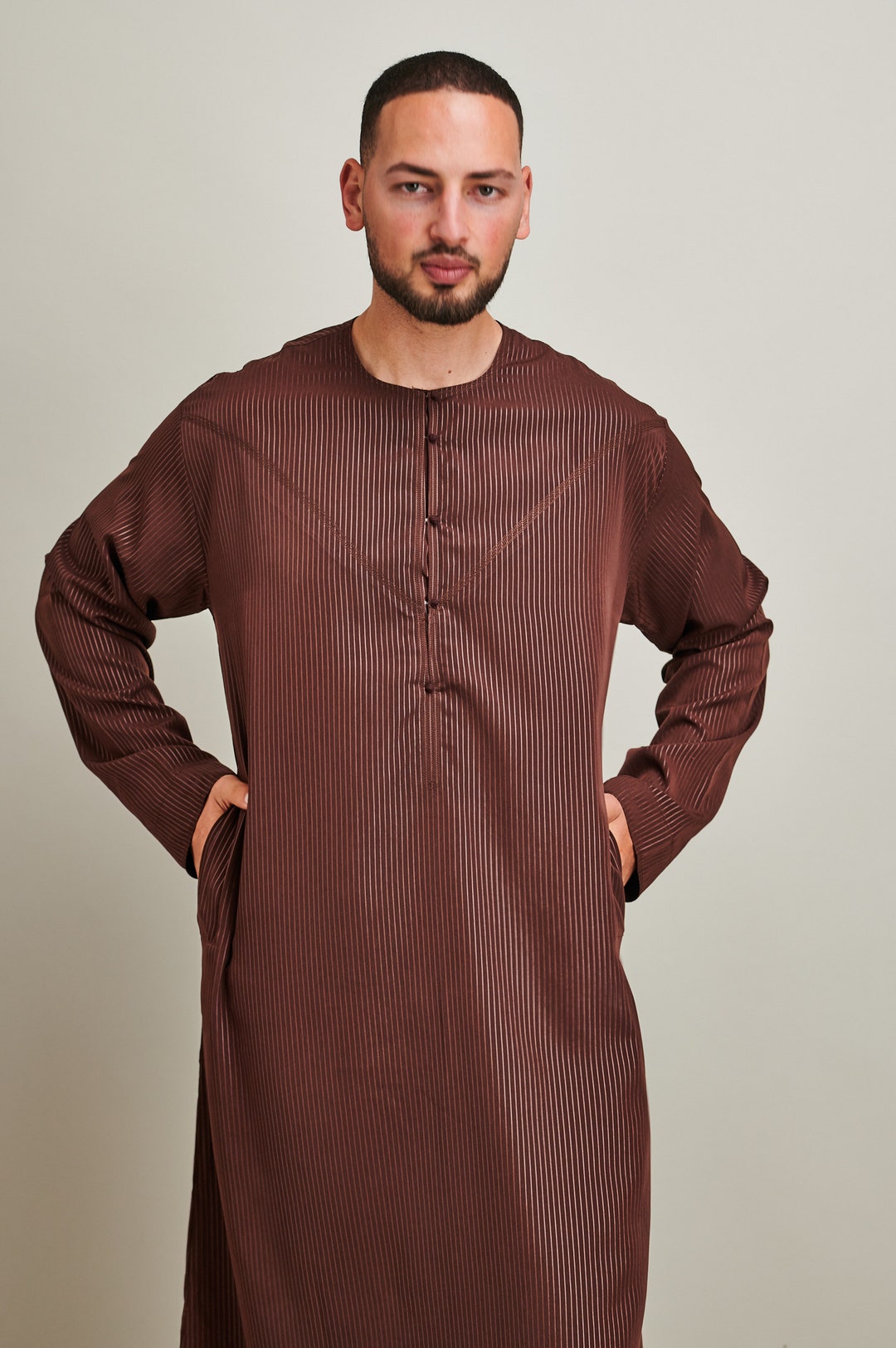 Thobe Thoab Jubbah Jubba Kaftan Kaudura Qamees Boys Saudi Style - Etsy