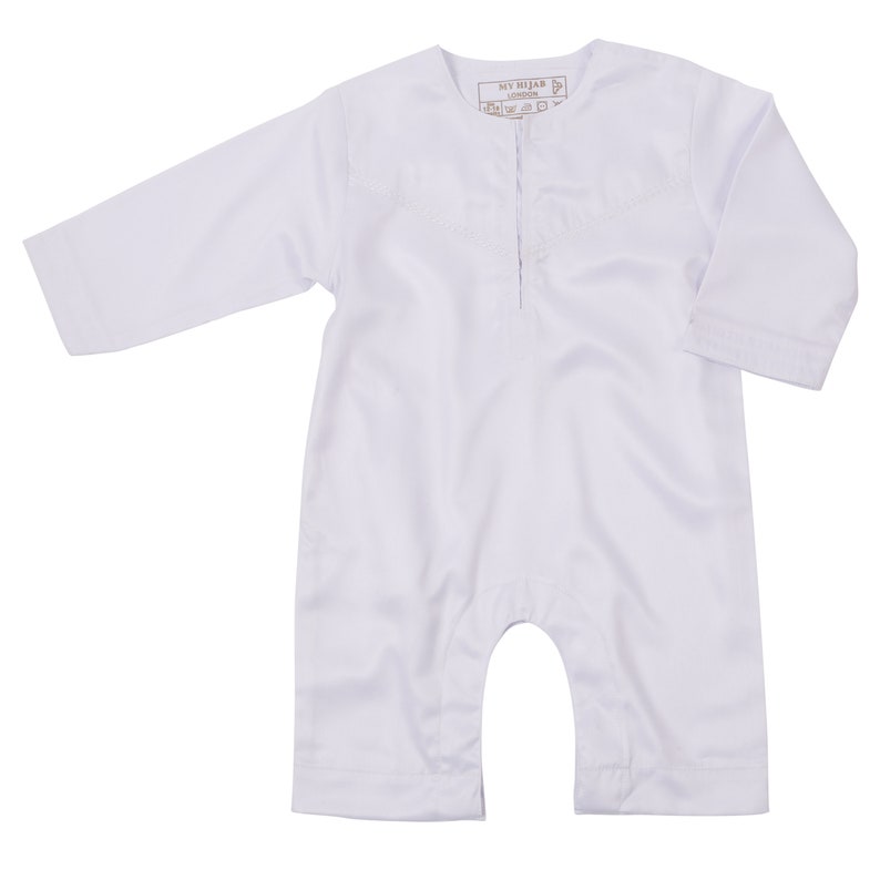 Jubbah Jubba Thobe Islamic Children Baby Kid's Romper Present Gift ...