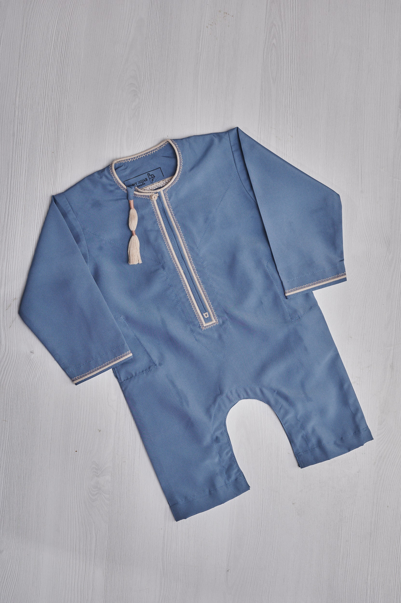 Thobe Jubbah Jubba Islamic Children Newborn Baby Kid's Romper Present ...