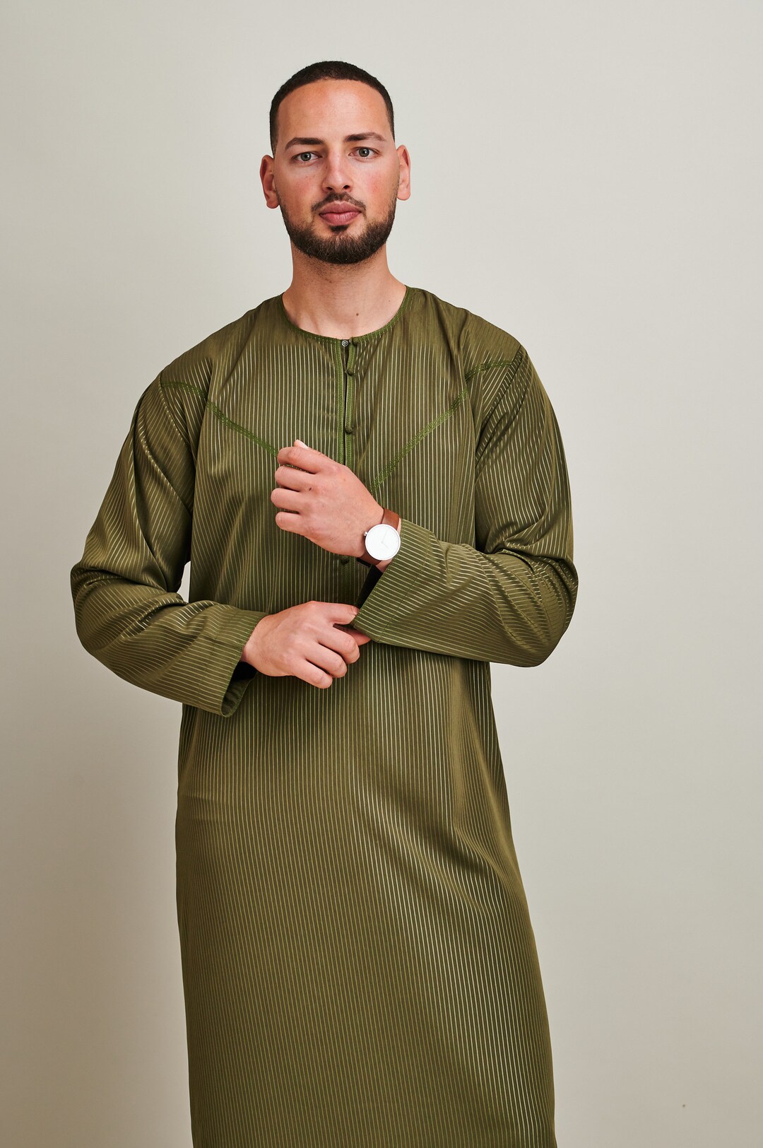 Thobe Thoab Jubbah Jubba Kaftan Kaudura Qamees Boys Saudi Style - Etsy