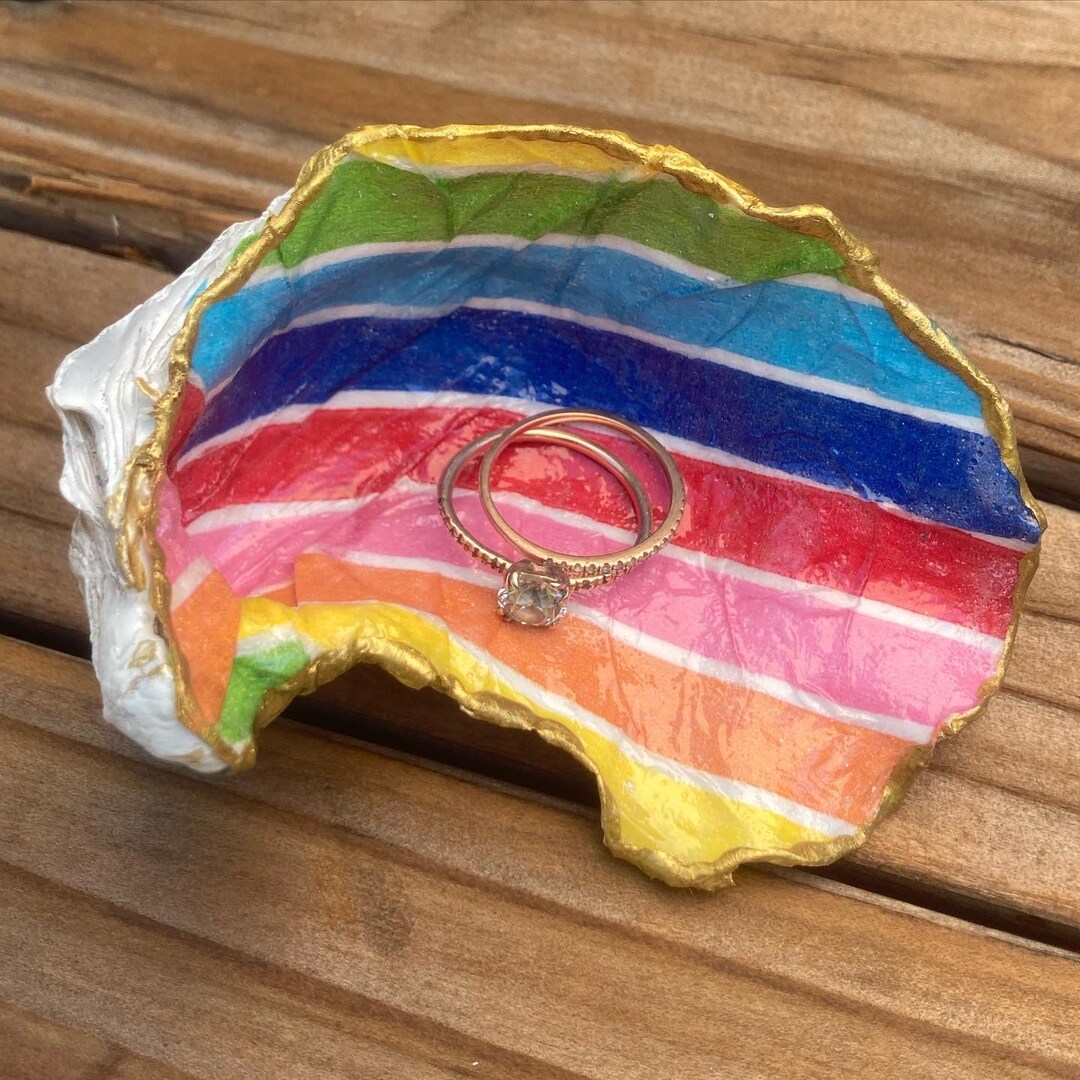 Rainbow Ring Dish - Etsy