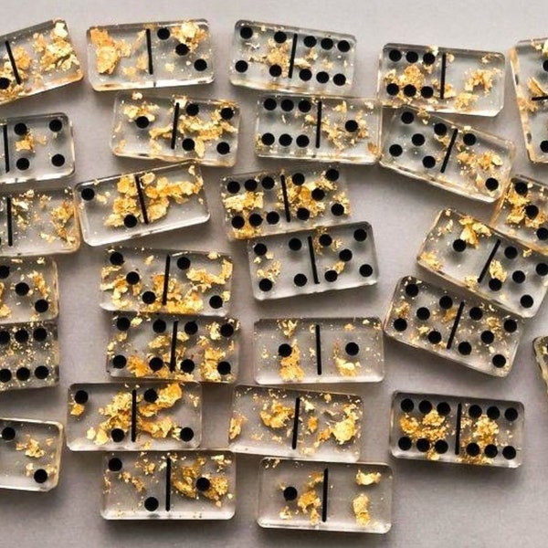 Transparent Resin Dominoes - Etsy