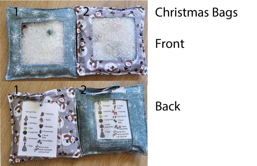 I Spy Sensory Bags Various Designs - Etsy